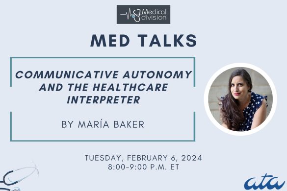 ATA Medical Division – A Division of the American Translators Association