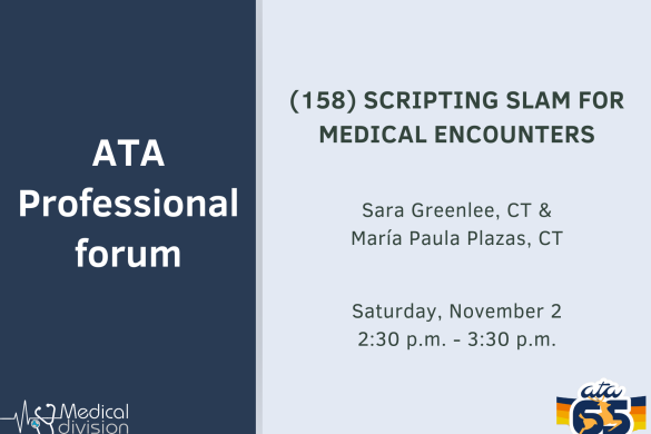 ATA66 Conference – ATA Medical Division